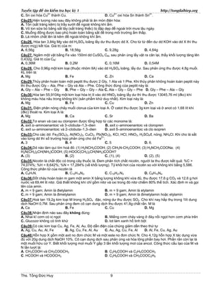 Tong hop de kt 12 hk 1 2012 | PDF