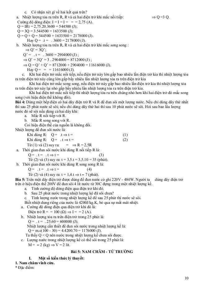 Tong hop kien thuc vat ly 9