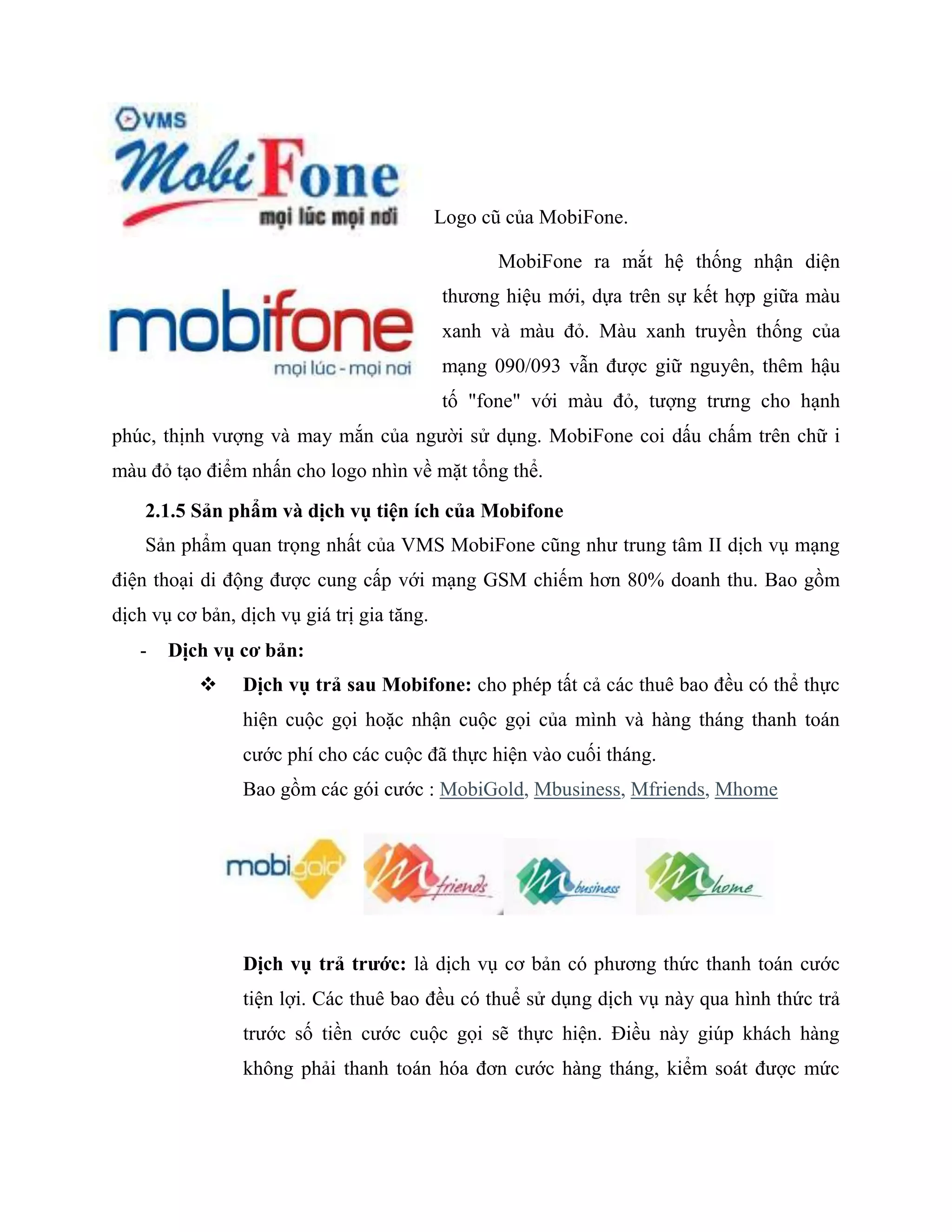 Tong quan mobifone | DOCX