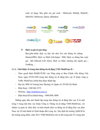Tong quan mobifone | DOCX
