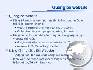 Tong quanthietkeweb | PPT