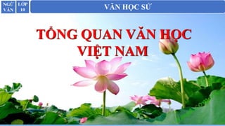 TONG QUAN CHUNG VE VAN HOC VIET NAM.pptx