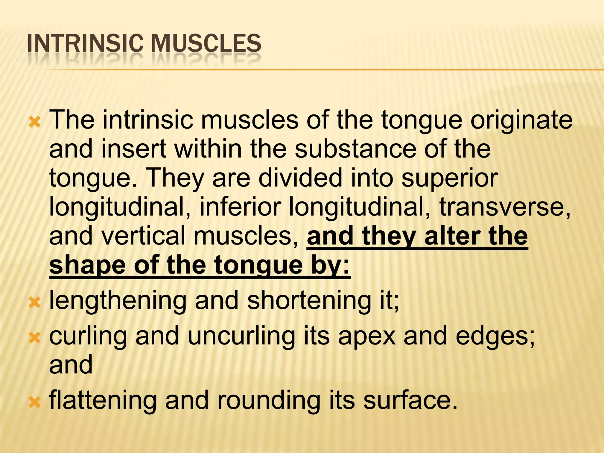 Tongue | PPTX