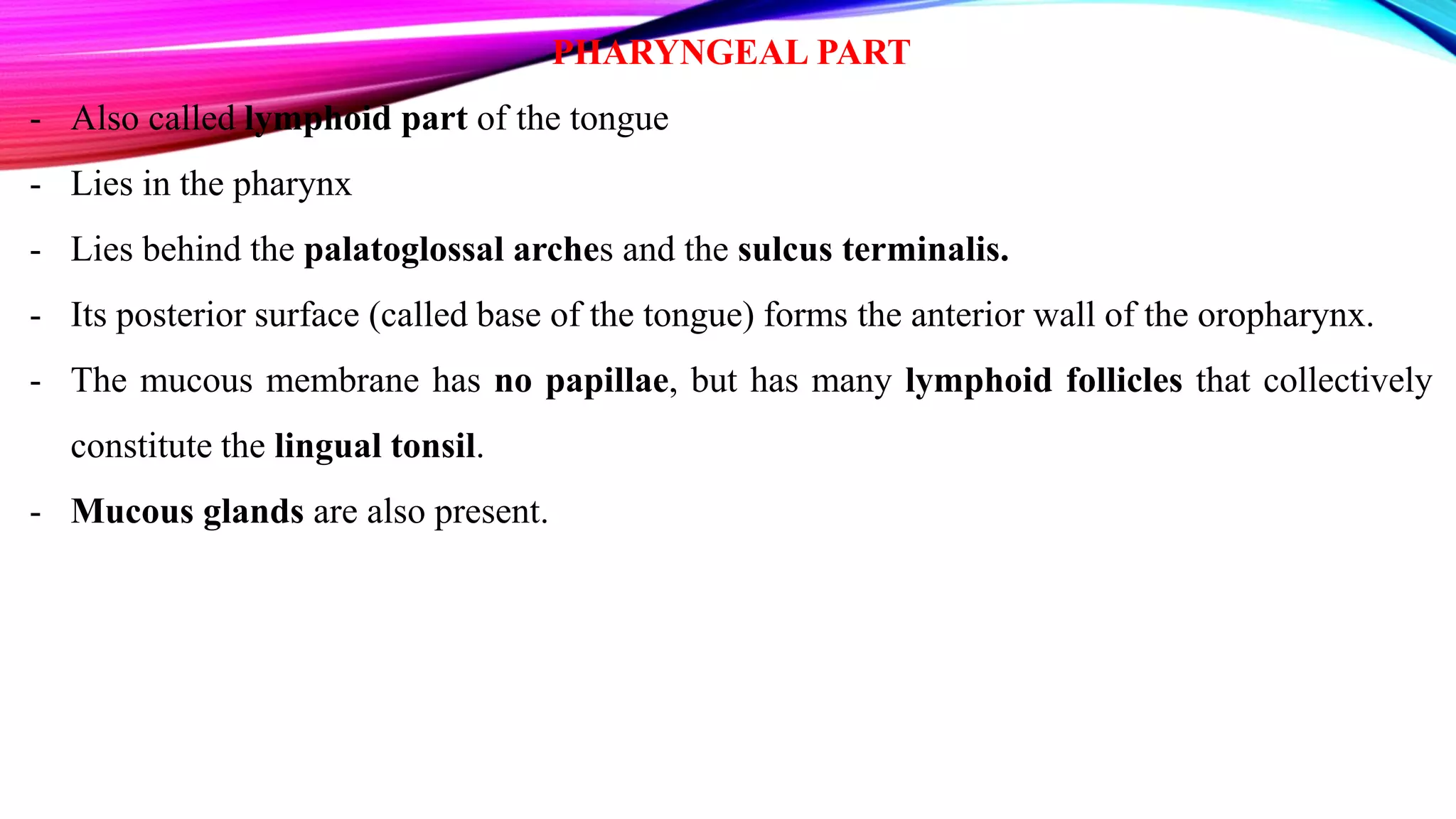 TONGUE ppt | PPTX