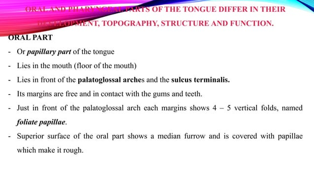 TONGUE ppt | PPTX | Ear, Nose and Throat Conditions | Diseases and ...
