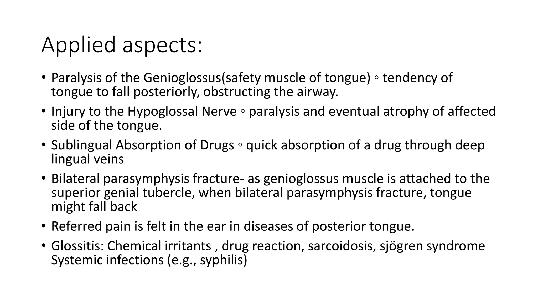 Tongue | PPTX