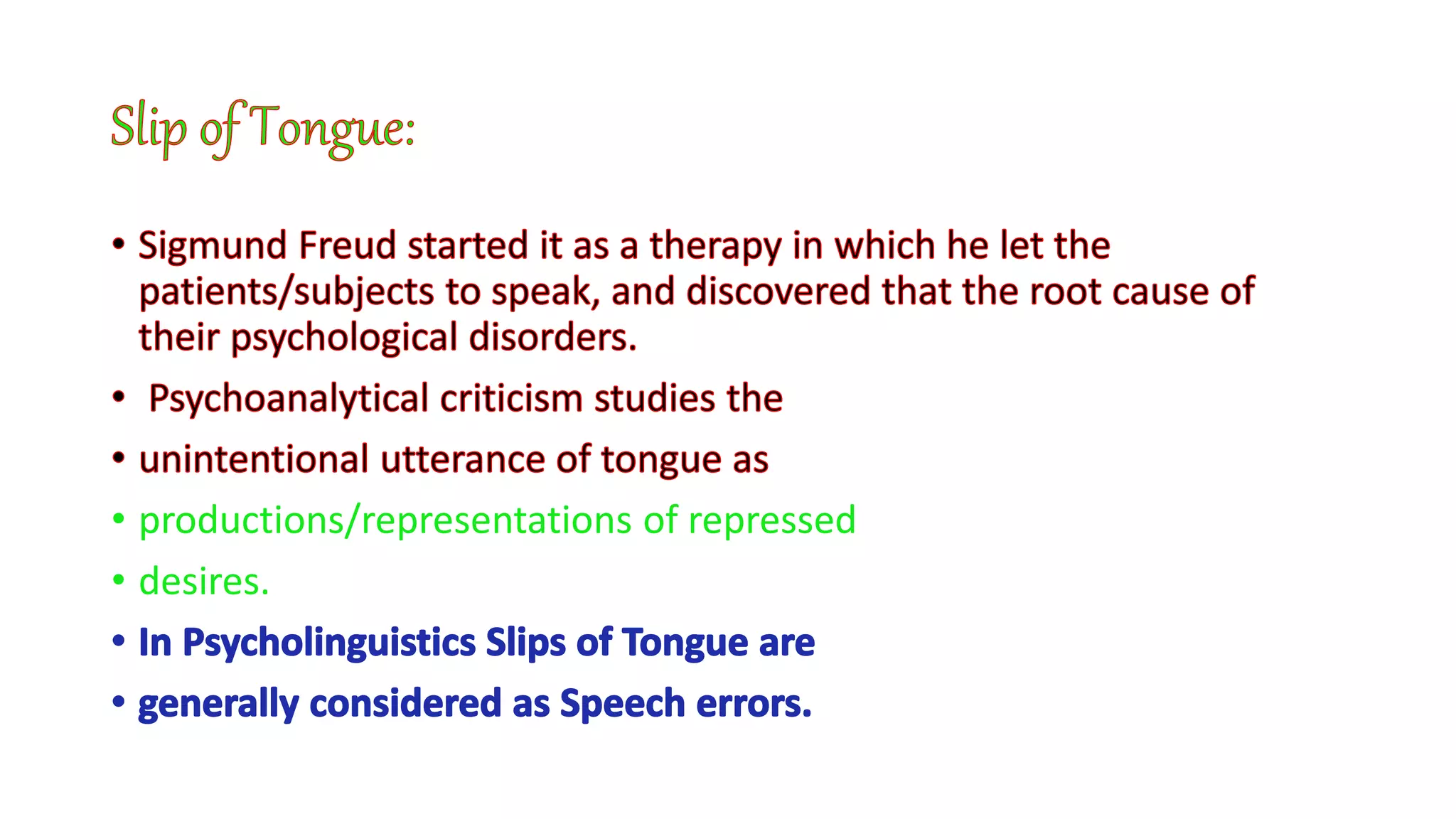 Tongue and its Psychology | PPTX