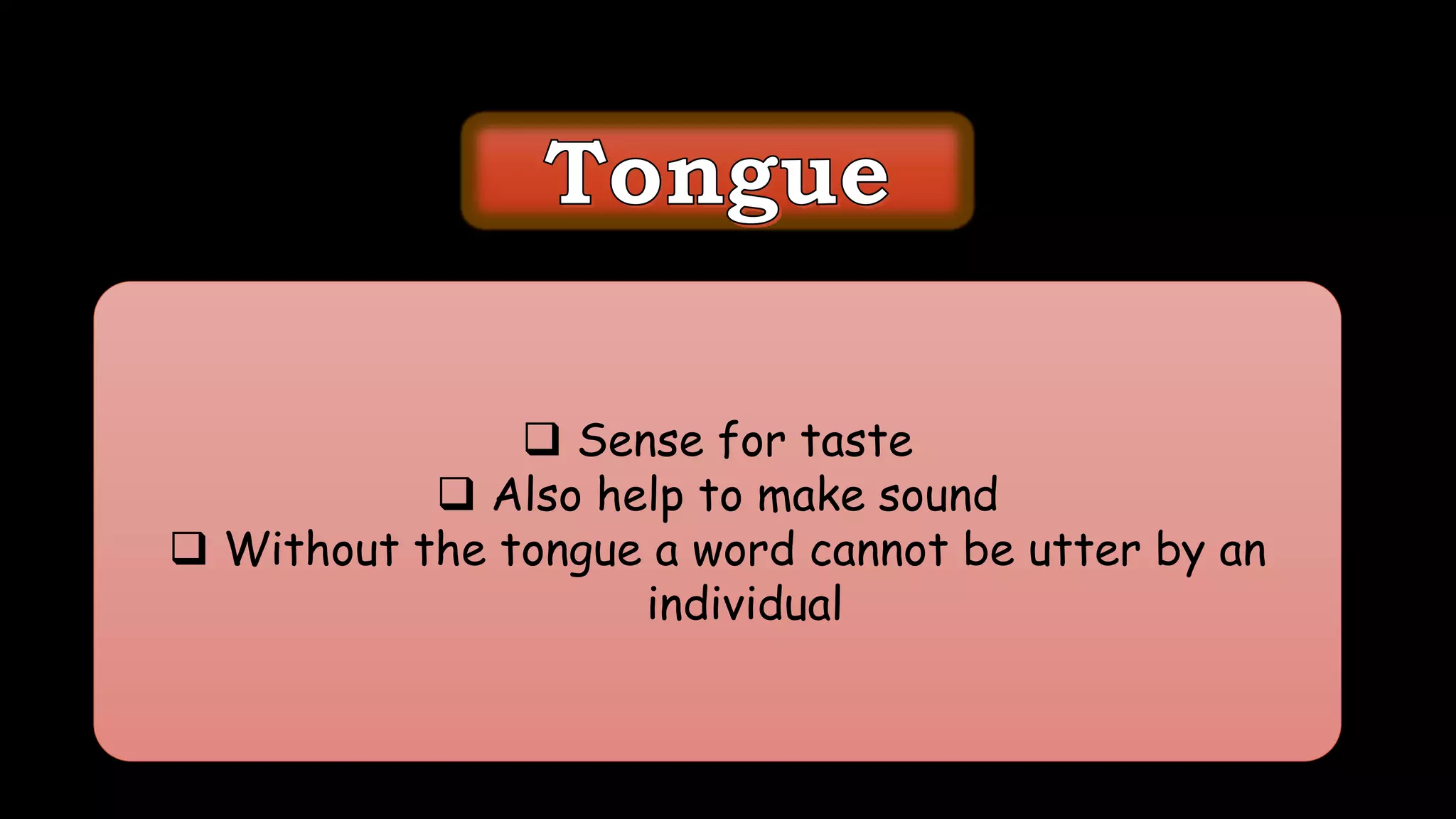 Tongue | PPT