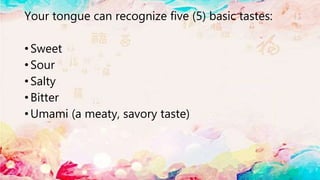 Sense Organ: Tongue | PPTX
