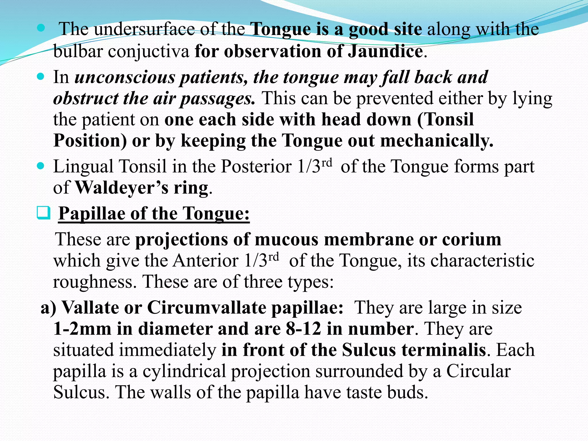 Human tongue for mbbs first year.pptx