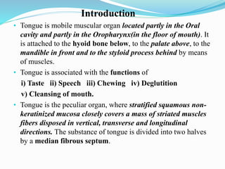 Human tongue for mbbs first year.pptx