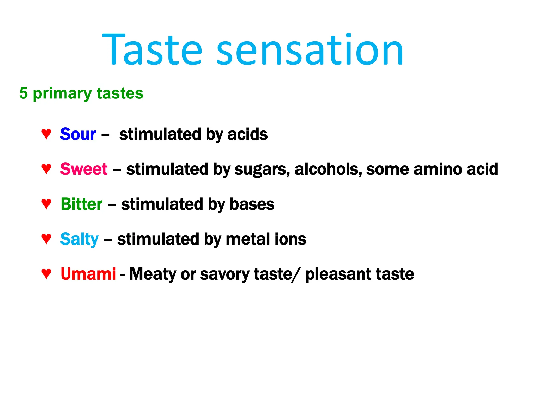 TONGUE - ANATOMY & PHYSIOLOGY OF GUSTATION - TASTE SENSATION For B ...