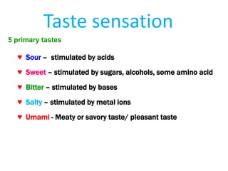 TONGUE - ANATOMY & PHYSIOLOGY OF GUSTATION - TASTE SENSATION For B ...