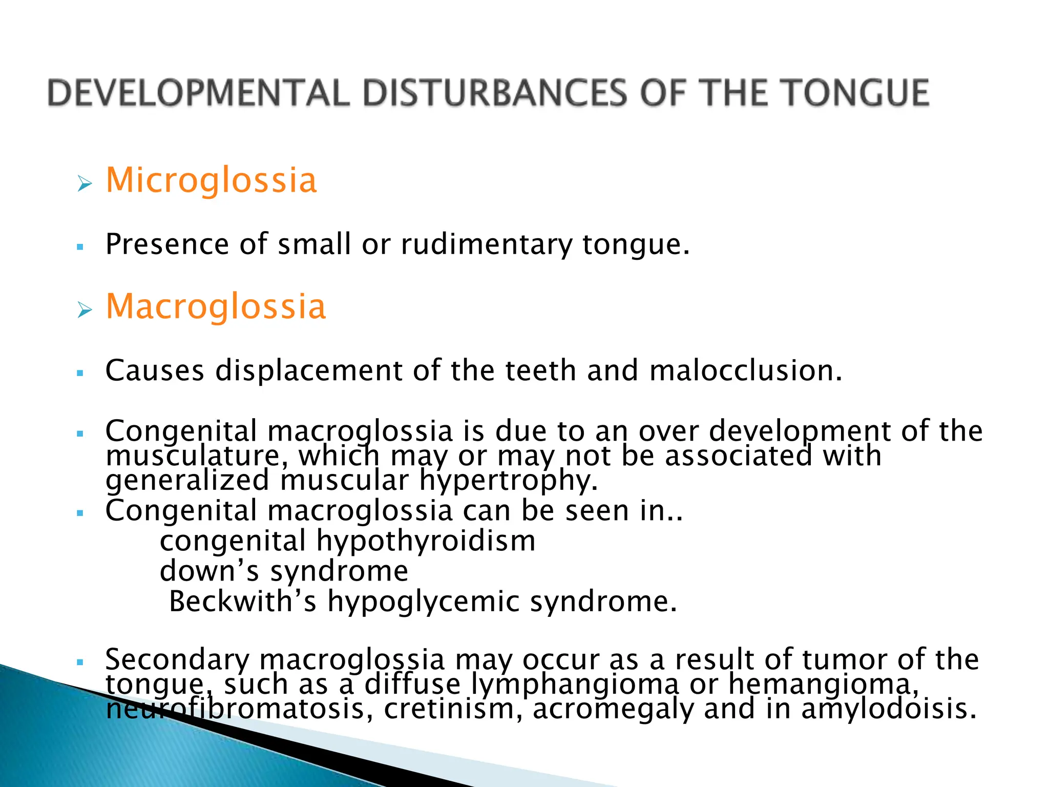 tongue.pptx oral and maxillofacial pathology basic | PPTX | Ear, Nose ...