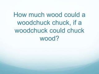 Tongue Twisters | PPT