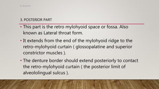 Tongue and its prosthodontic considerations | PPTX