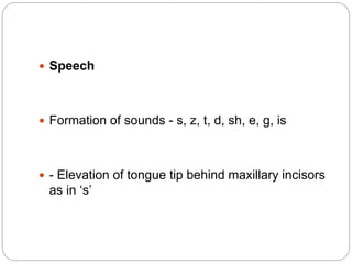 Tongue and malocclusion - by DR. GAURAV VARMA . MDS | PPTX