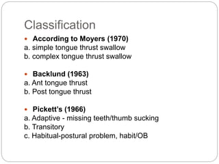 Tongue and malocclusion - by DR. GAURAV VARMA . MDS | PPTX