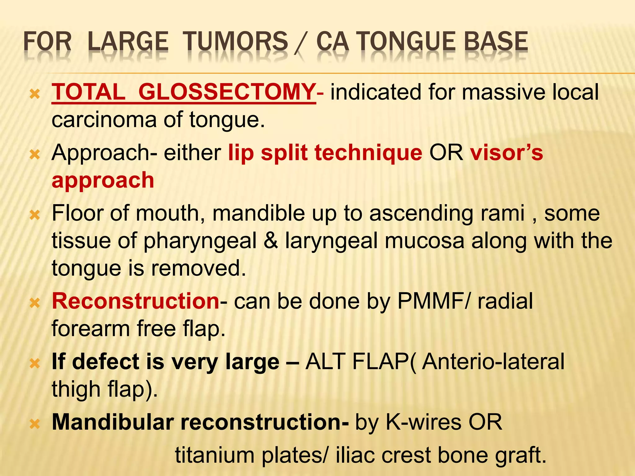 Tongue cancer | PPTX