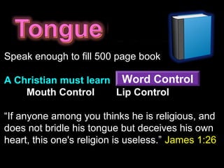 Tongue control | PPT