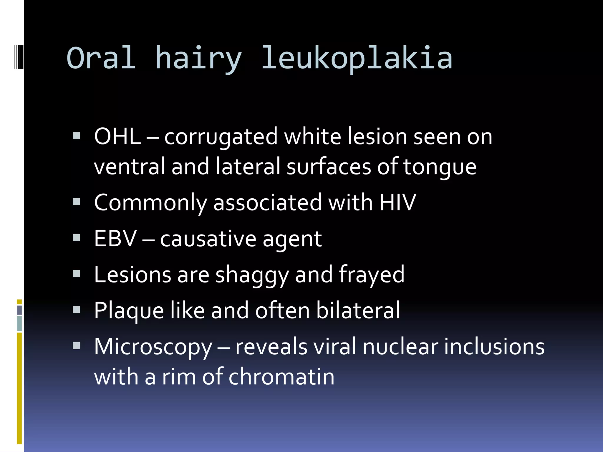 Tongue disorders | PPTX