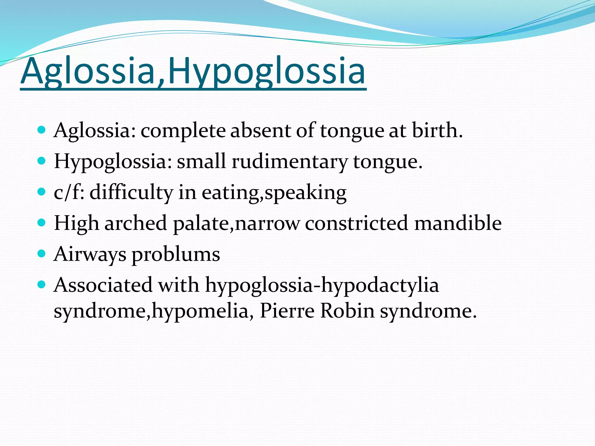 Diseases of Tongue | PPTX