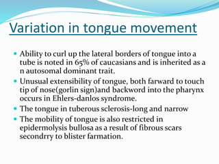 Diseases of Tongue | PPTX