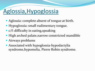 Diseases of Tongue | PPTX