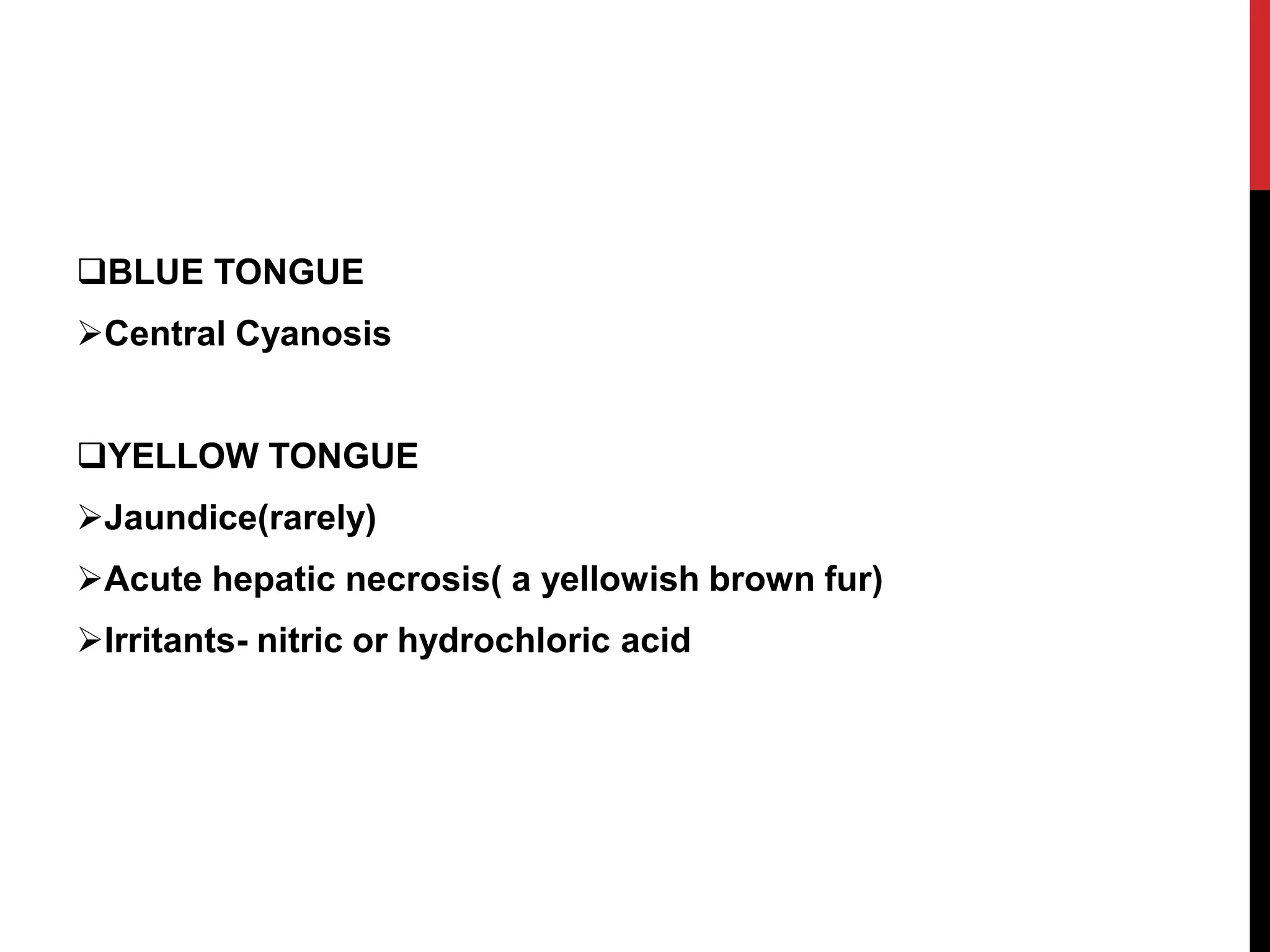 Tongue in health and disease | PPTX