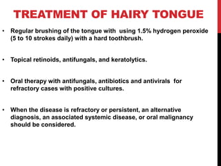 Tongue in health and disease | PPTX