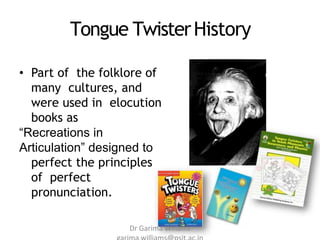 Tongue twister and its Importance.ppt