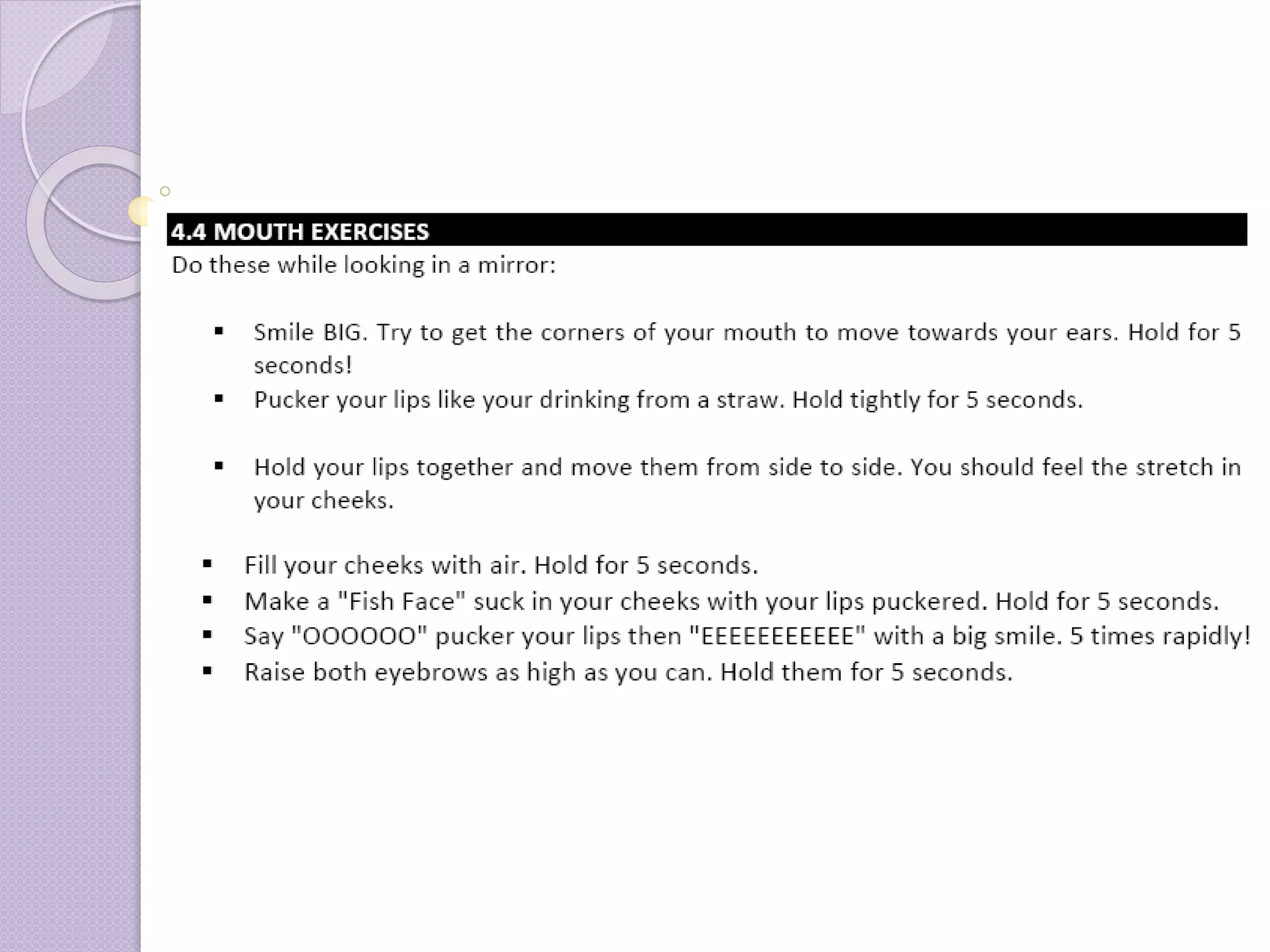 Tongue twister exercise | PPTX