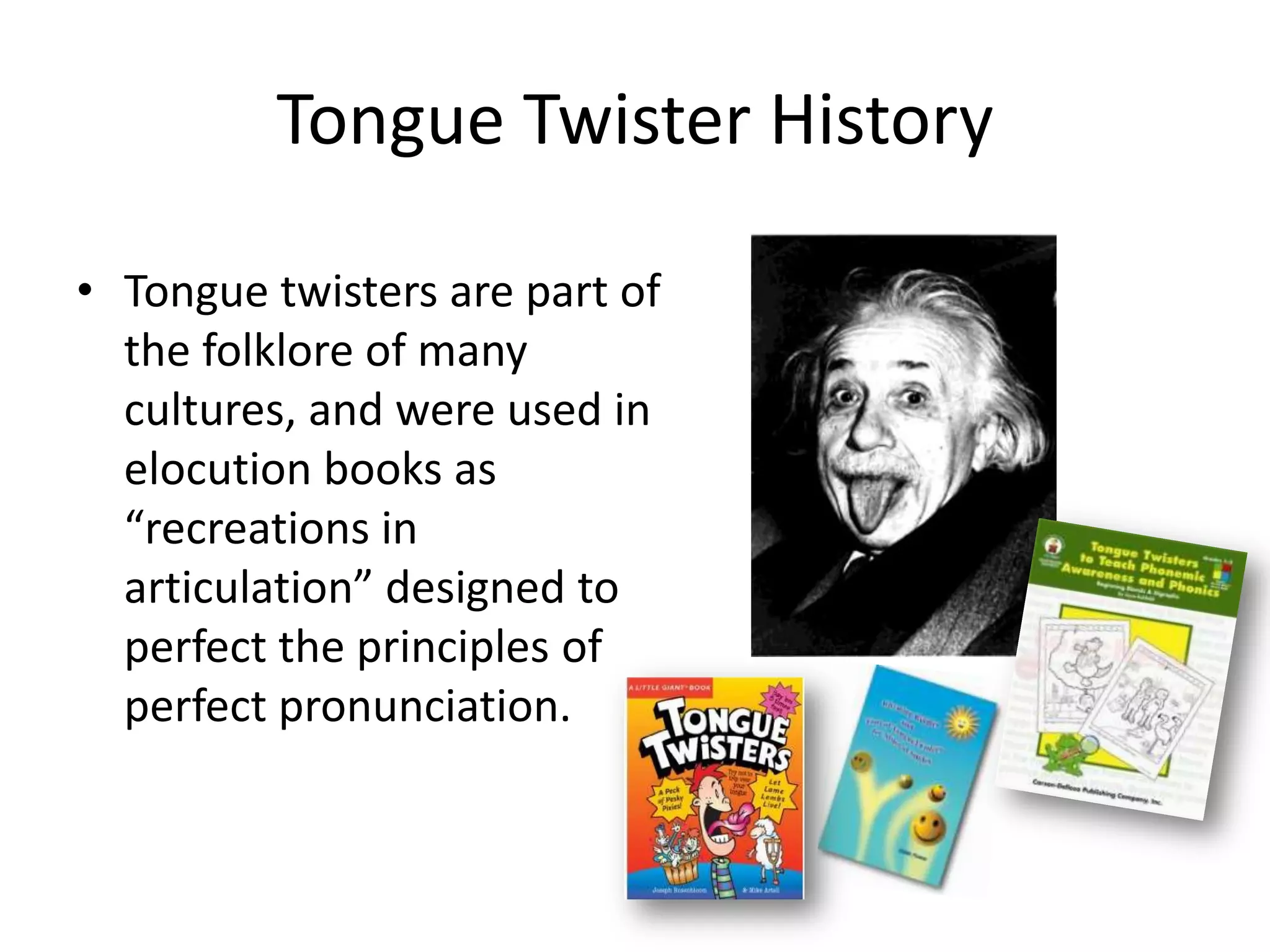 Tongue Twisters | PPTX