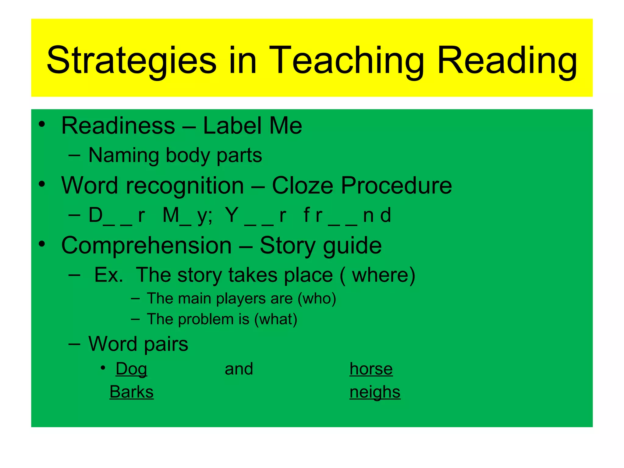 Language Development Strategies | PPT | Gardening | Home & Garden