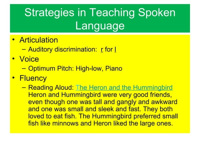 Language Development Strategies | PPT | Gardening | Home & Garden
