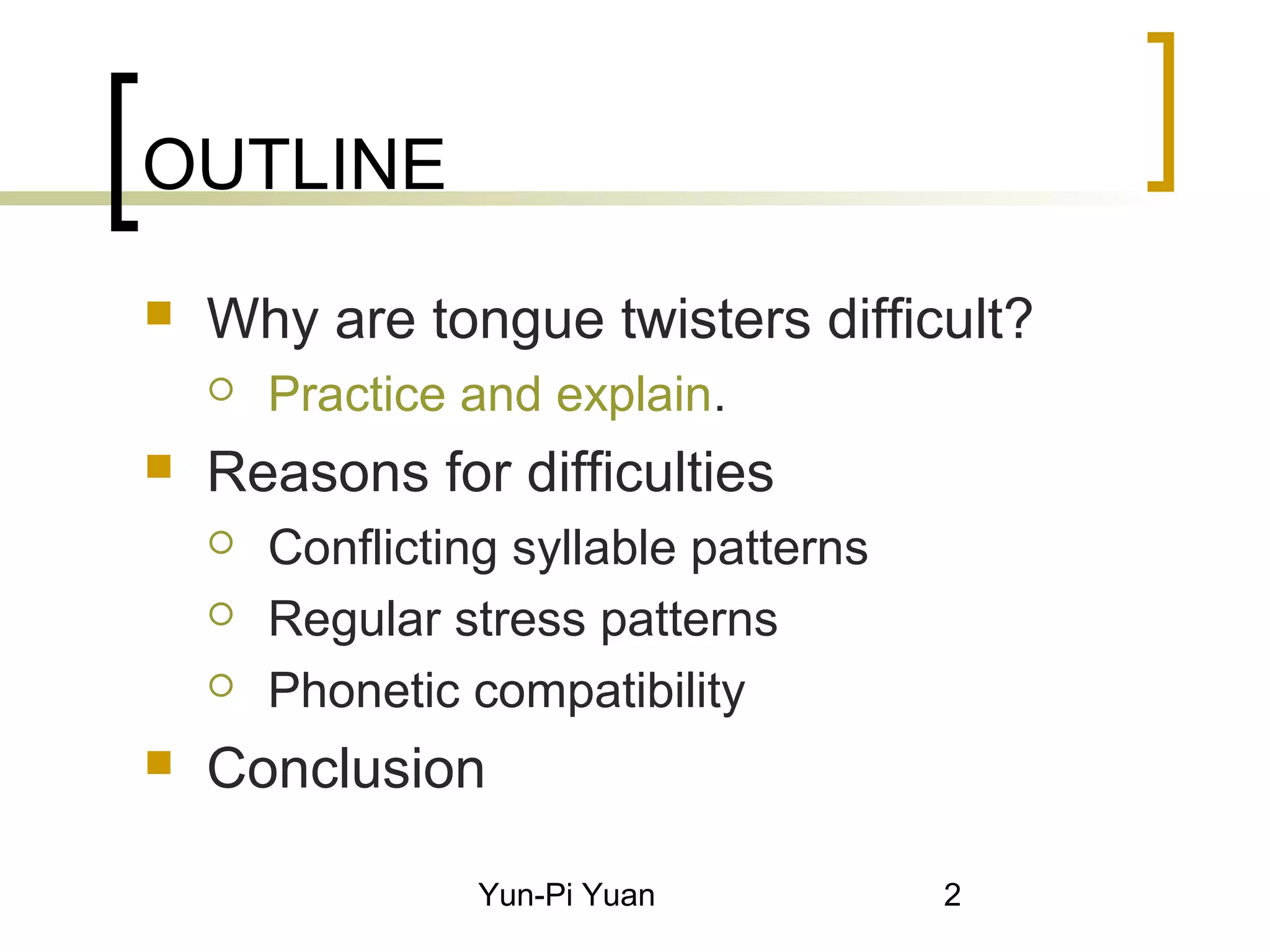 Tongue twisters | PPT