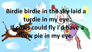 Tongue twisters | PPTX