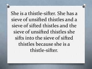 Tongue twisters | PPTX