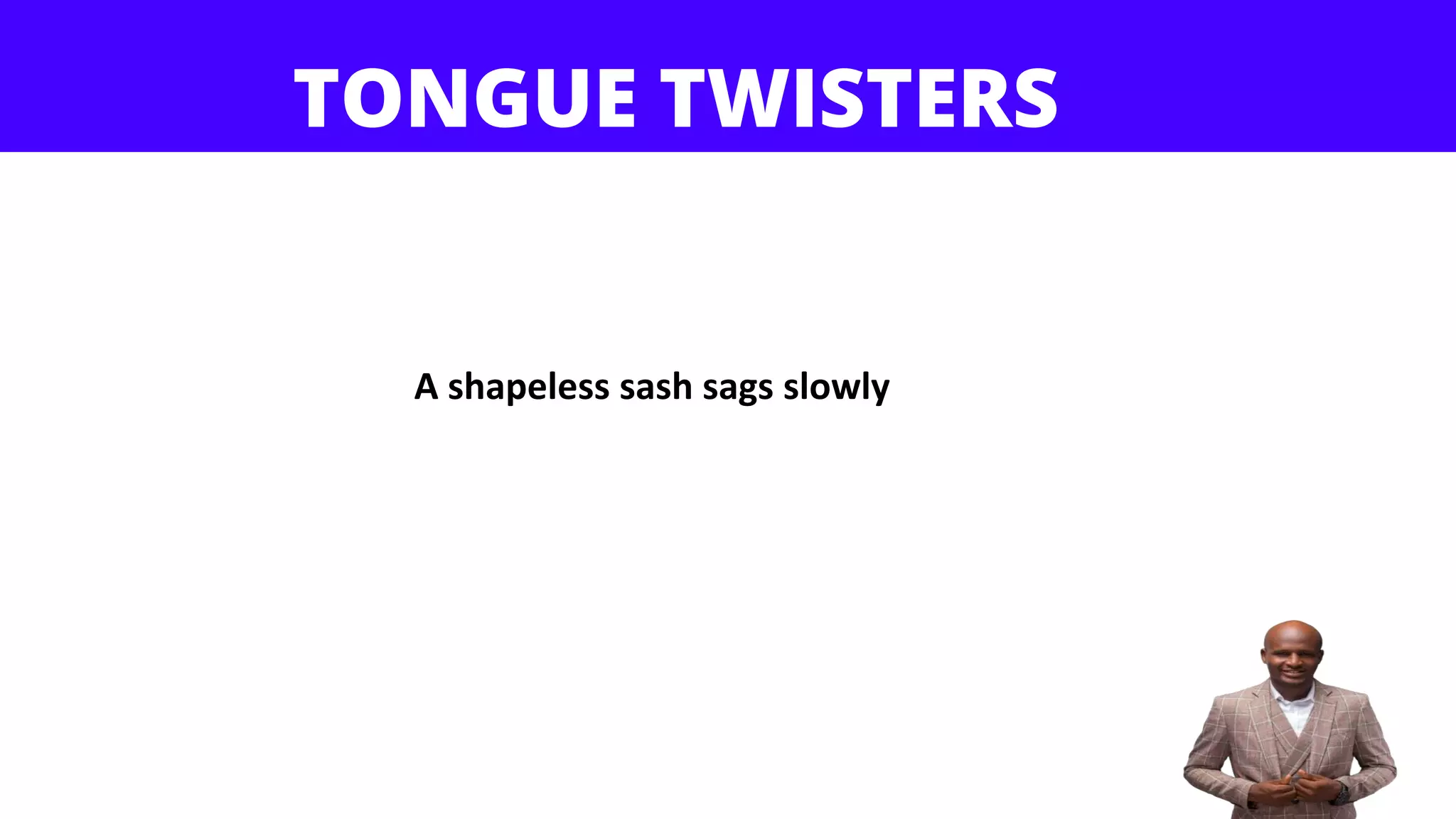 Tongue Twisters for Public Speaking Practice | PPTX