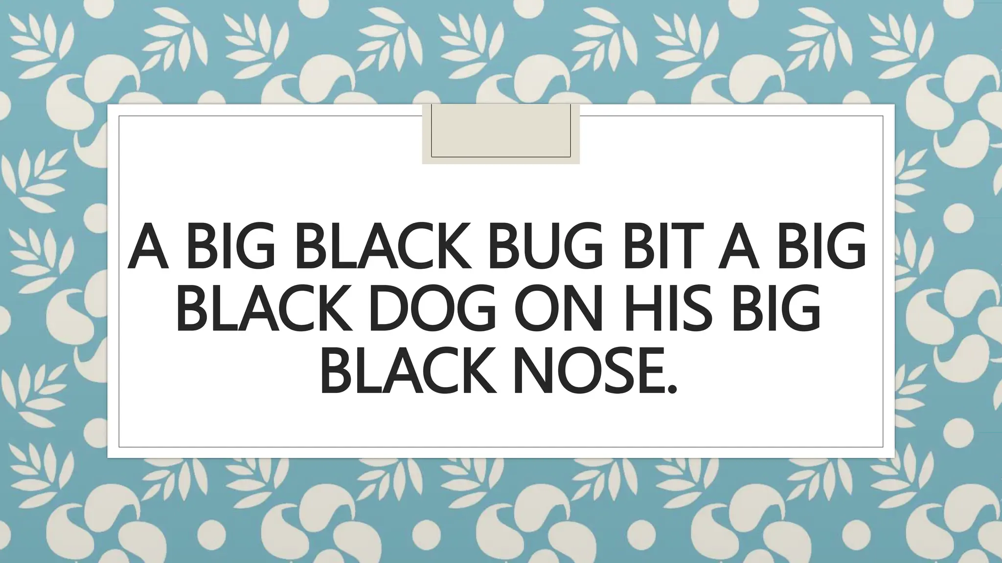 Tongue twisters for students activity st | PPTX