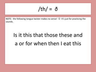 Tongue twisters 2 | PPTX