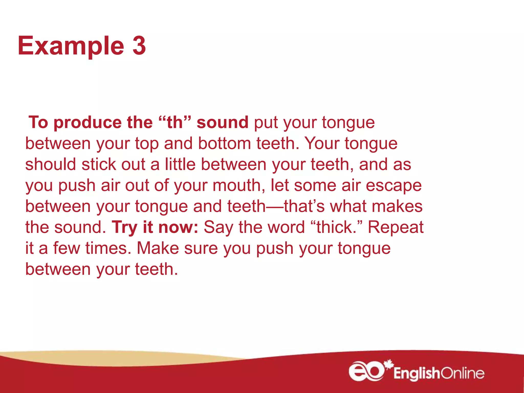 Tongue twisters and other pronunciation tips 1 | PPTX