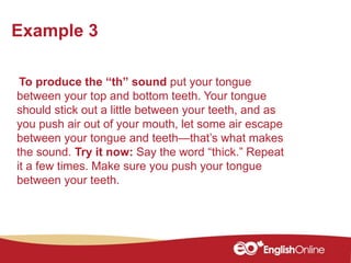 Tongue twisters and other pronunciation tips 1 | PPTX