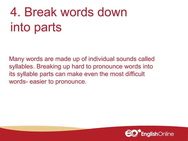Tongue twisters and other pronunciation tips 1 | PPT