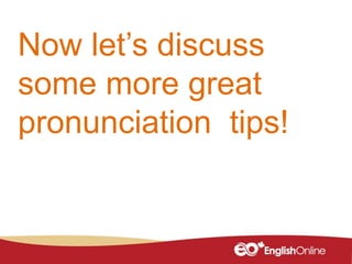 Tongue twisters and other pronunciation tips 2 | PPTX