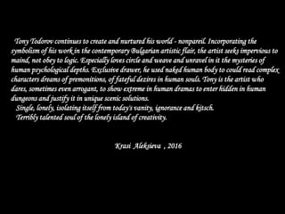 paintinf exposition of Toni Todorov | PPT