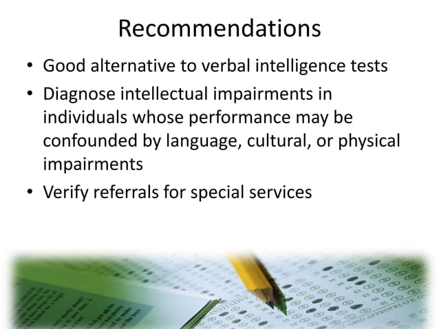 TONI-4 Test Review | PPTX | Standardized Testing | Educational Assessment