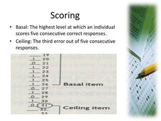 TONI-4 Test Review | PPTX