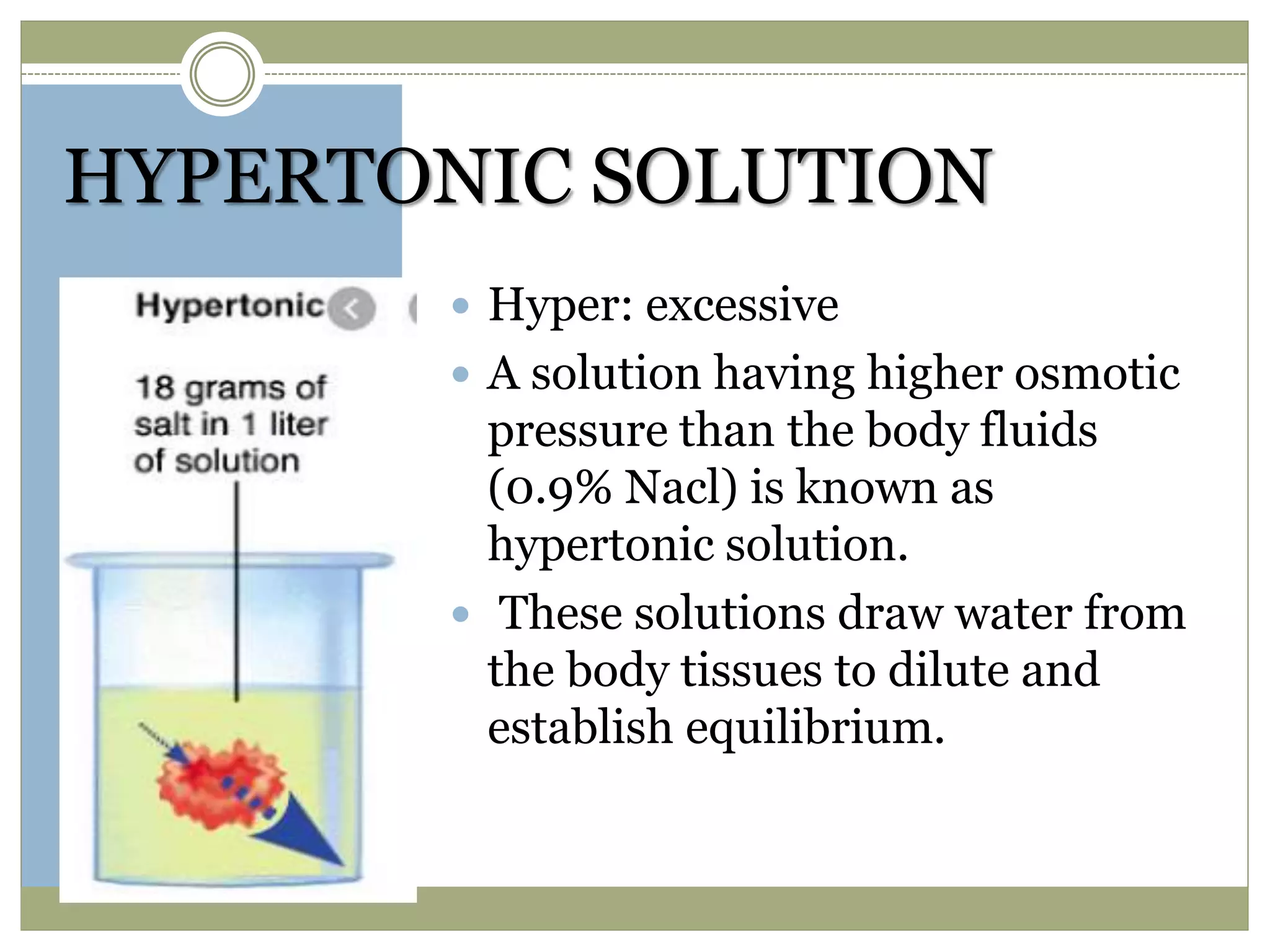 importance of Tonicity | PPTX