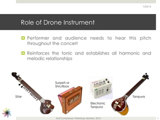 Tonic Identification System for Indian Art Music | PPT